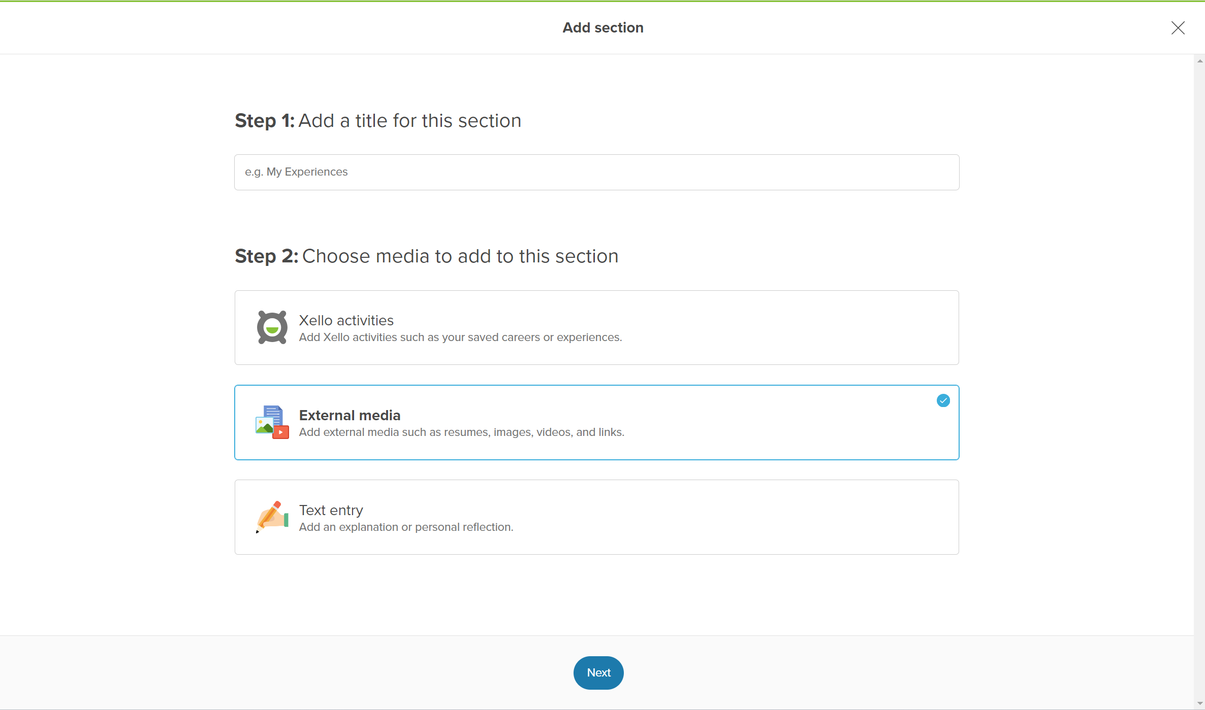Try It: Start your own Portfolio